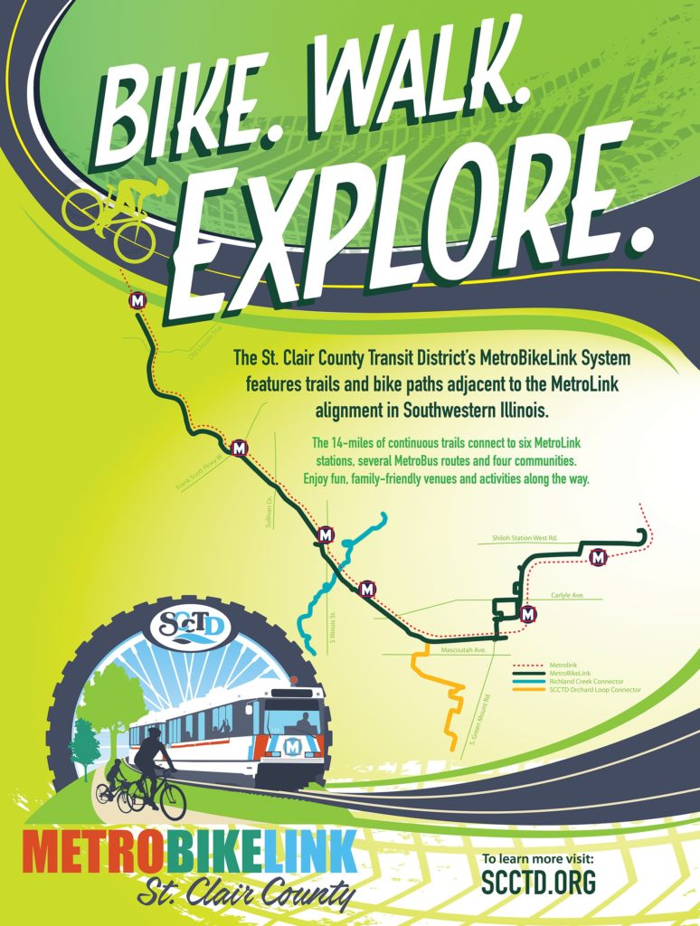 Ride. Walk. Bike. MetroBikeLink System this Summer. - St. Clair County ...