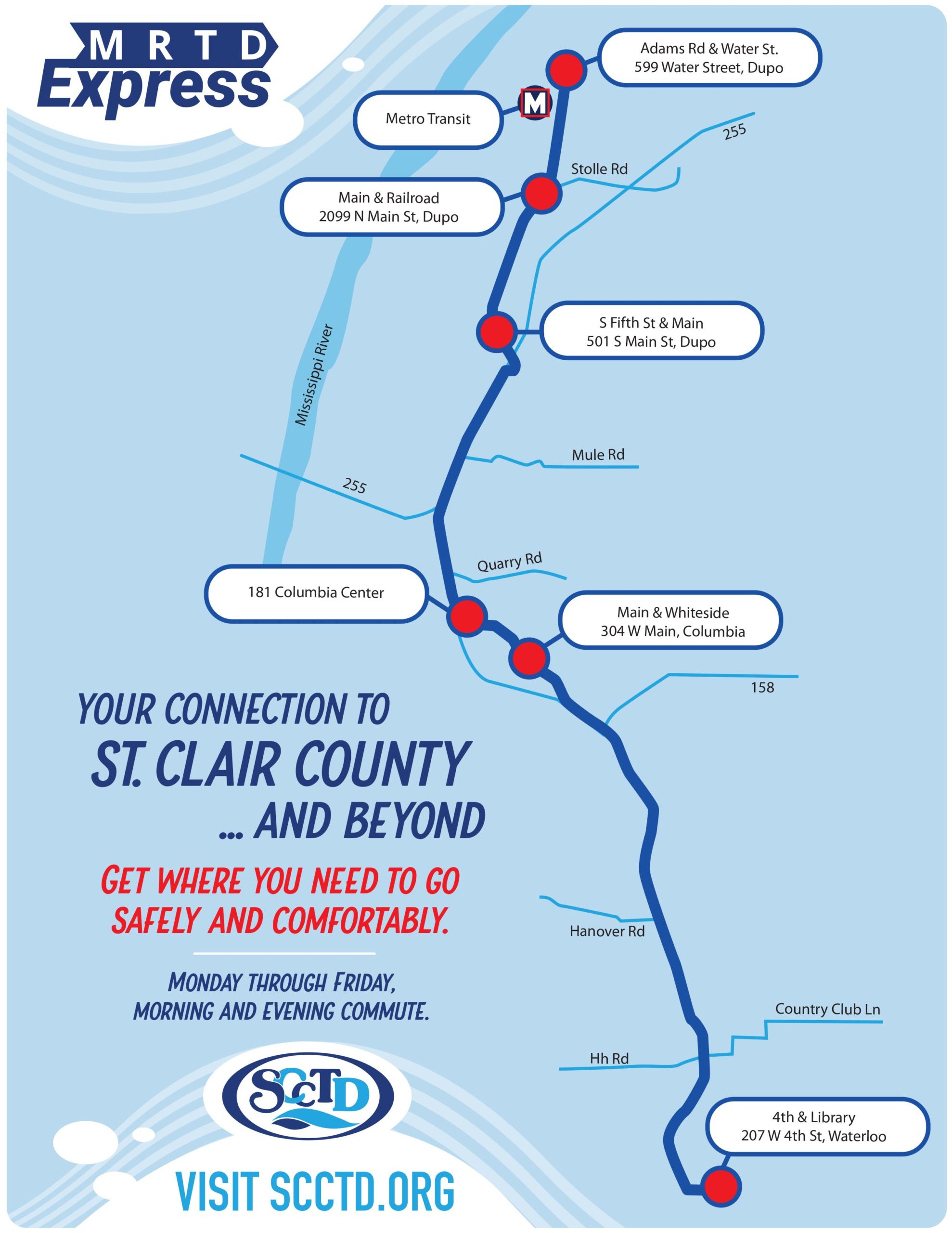 MRTD Express - St. Clair County Transit District