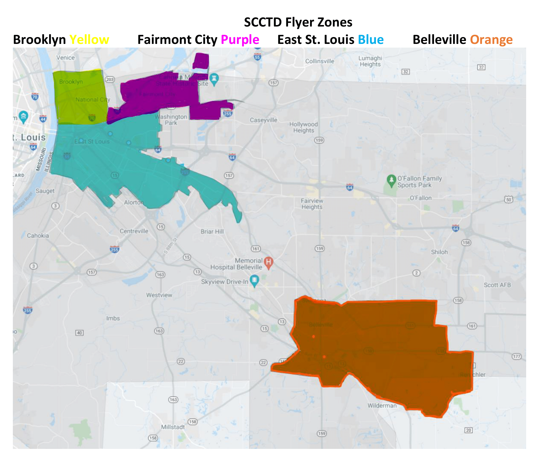SCCTD Flyer - St. Clair County Transit District