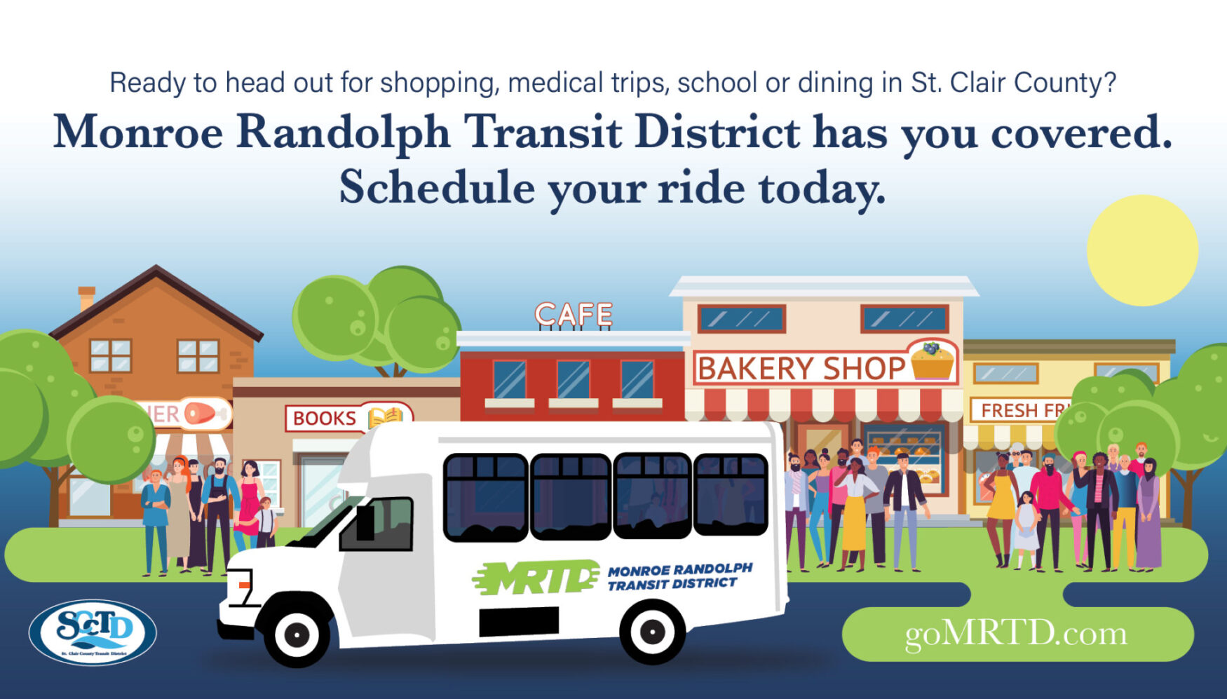 MRTD Transit Service Connects Monroe & Randolph County Residents to St. Clair County - St. Clair ...