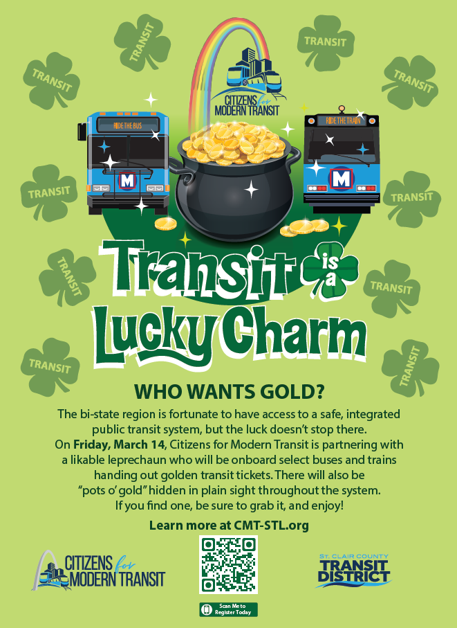 Transit is a Lucky Charm - St. Clair County Transit District